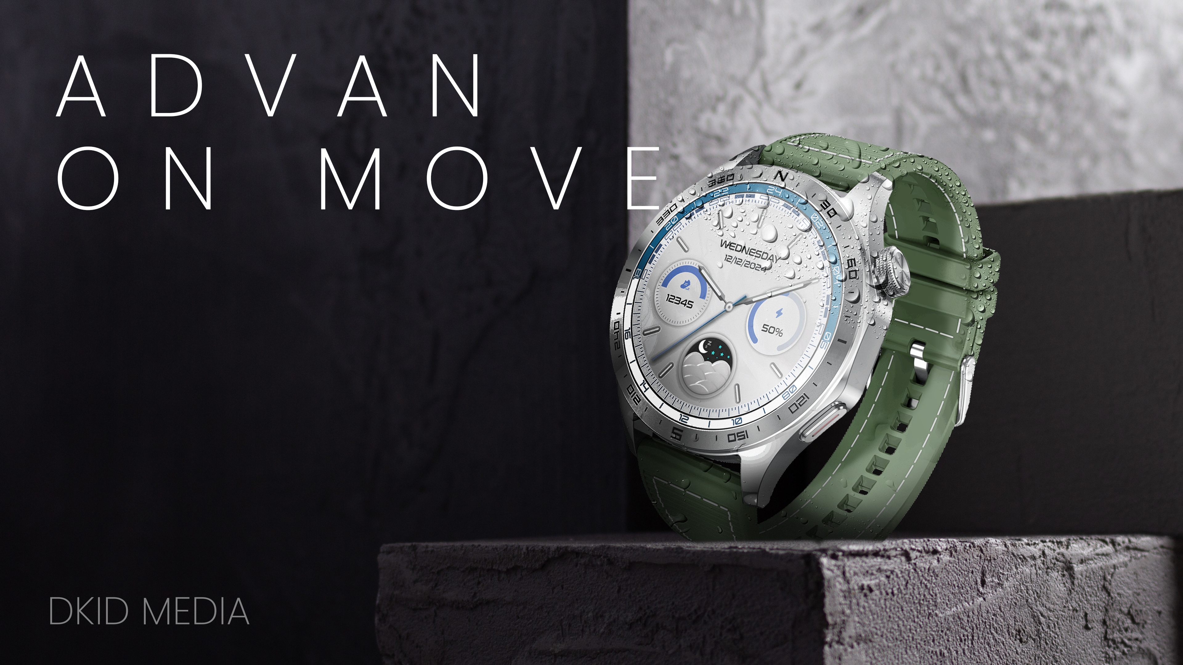 Advan Smartwatch On Move: Built-In AI?! - DKID Media